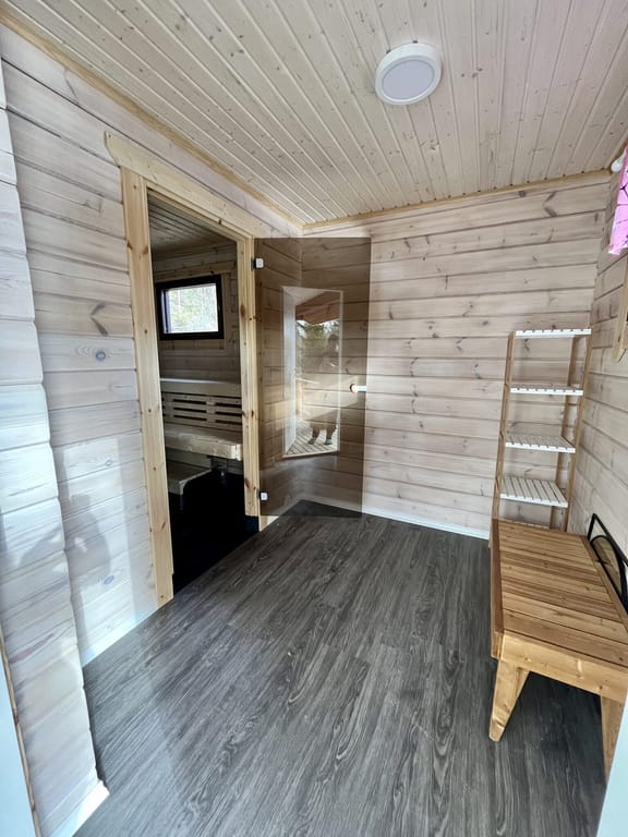 Cottage for rent - Saunamökki Iltahurri, uusi mökki omassa | Nettimökki