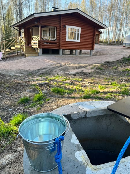 Vuokramökki - Villa Aurora, uusi mökki aivan rannan tu | Nettimökki